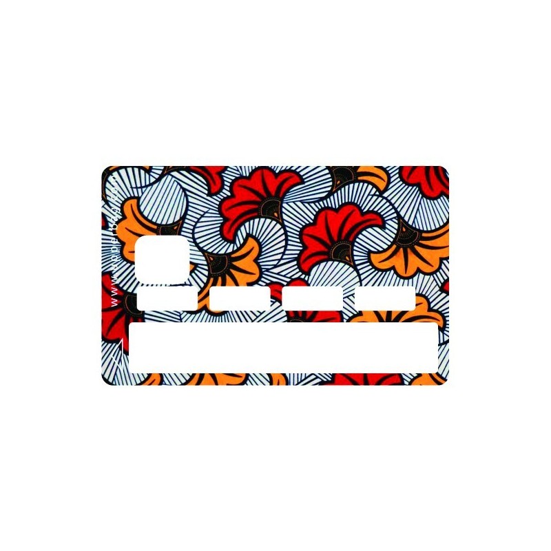 Sticker CB Wax rouge et jaune - Sylvette en goguette